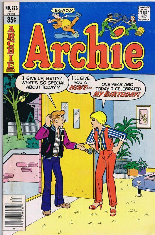 Archie #276 ORIGINAL Vintage 1978 Archie Comics | Comic Books - Bronze ...