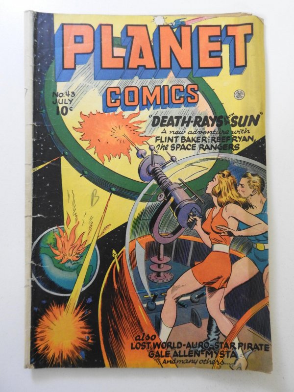 Planet Comics #43 (1946) VG- Condition! | Comic Books - Golden Age / HipComic