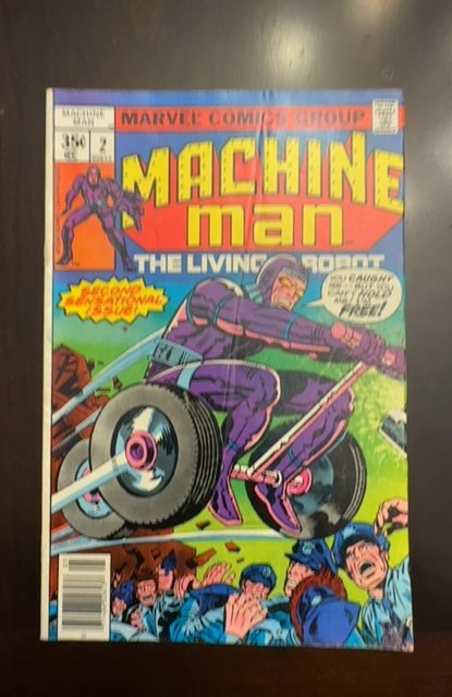 Machine Man #2 (1978) Machine Man | Comic Books - Bronze Age, Marvel ...