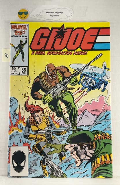 G.I. Joe: A Real American Hero #56 NM +Direct Edition (1987) | Comic ...