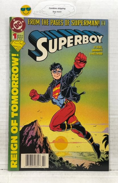 Superboy #1 (1994) key 1st appearance knockout | Comic Books - Modern ...