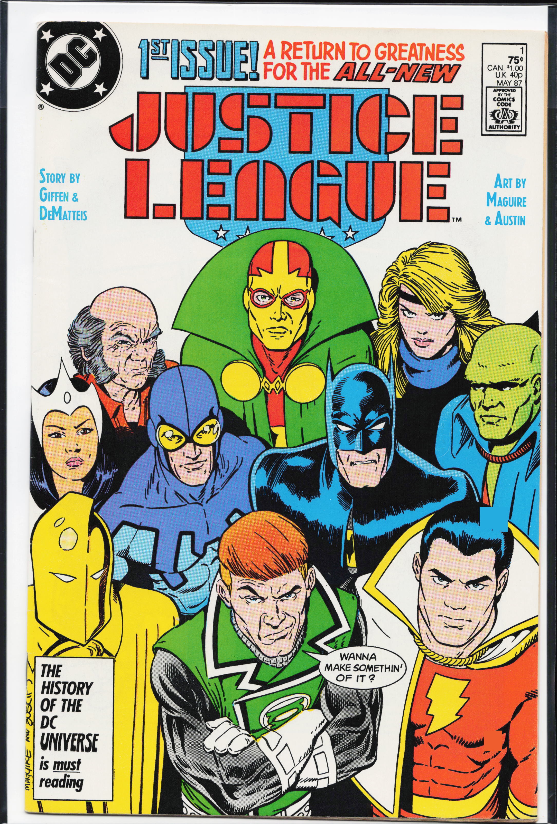 Justice League #1 (1987) Justice League [Key Issue] | Comic Books ...