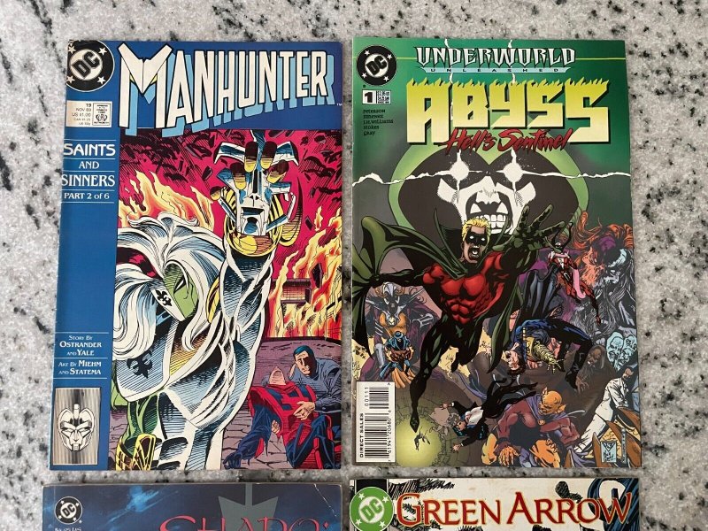 4 DC Comics Green Arrow #77 Shado #2 Abyss Hell's Sentinel #1 Manhunter ...