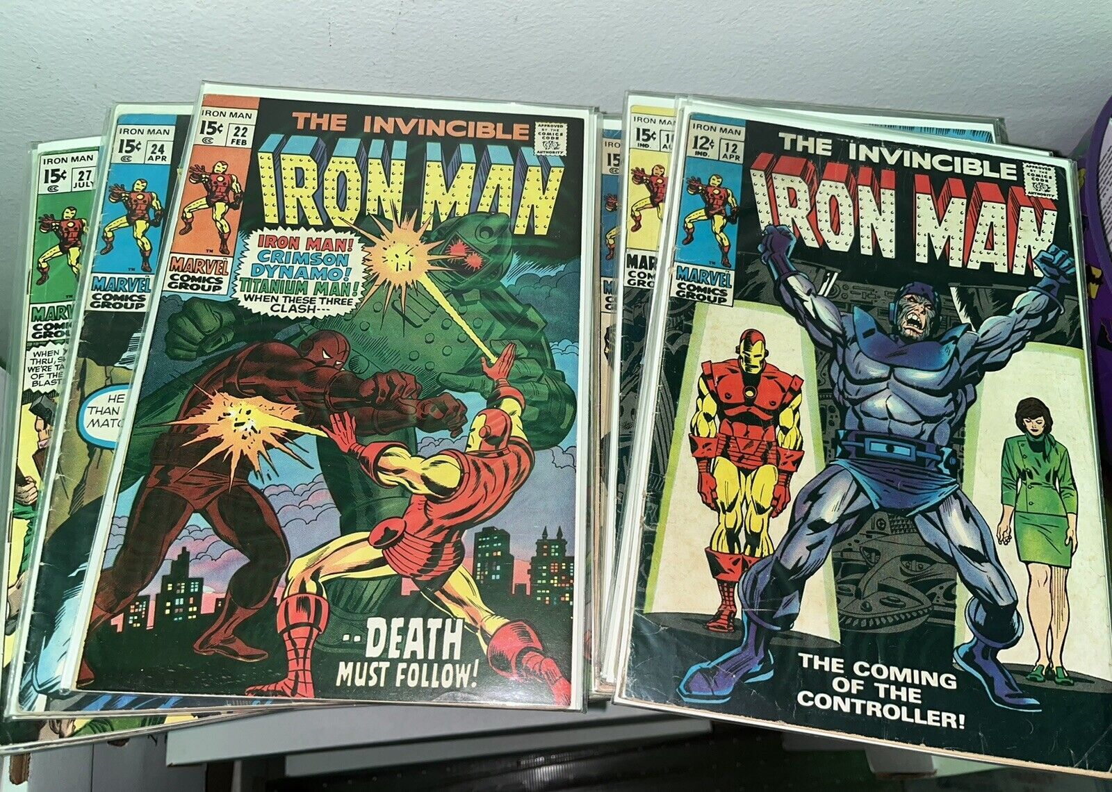Huge Iron Man (1968) Lot, Complete Series Set w/#s 1-332 + Vol 2, 3, 4 ...