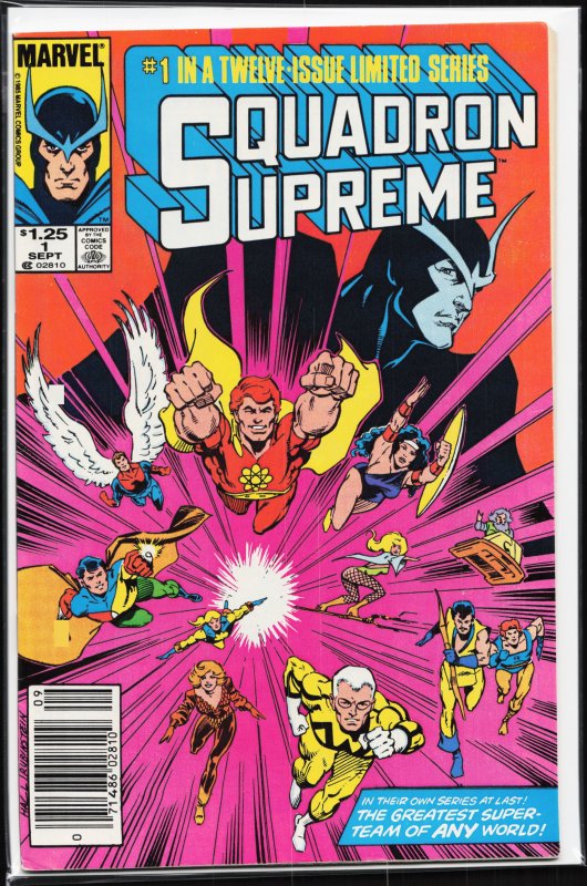 Squadron Supreme #1 (1985) Squadron Supreme | Comic Books - Copper Age ...
