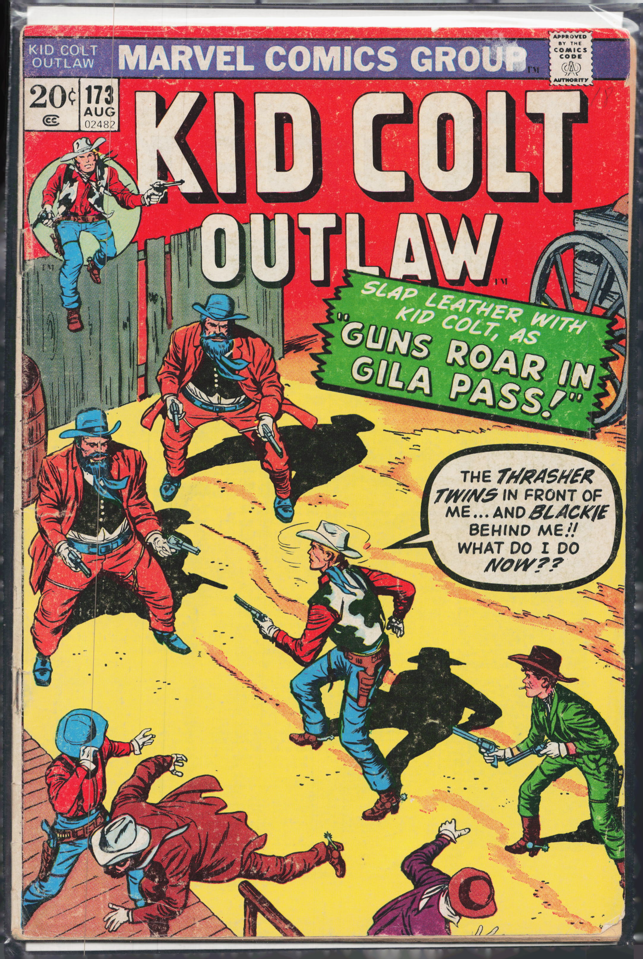 Kid Colt Outlaw #173 (1973) Kid Colt | Comic Books - Bronze Age, Marvel ...
