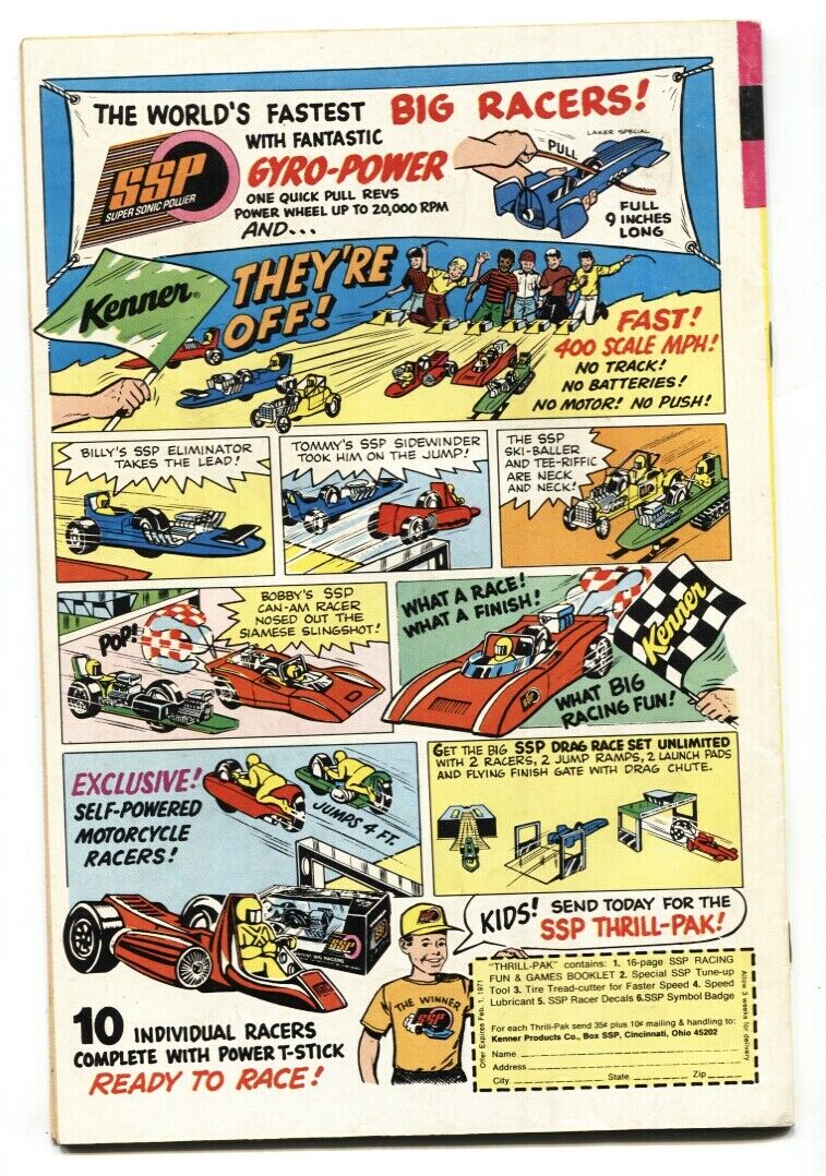 MOD Wheels #1 Gold Key-1st issue-TV cartoon series 1970-FN+ | Comic ...