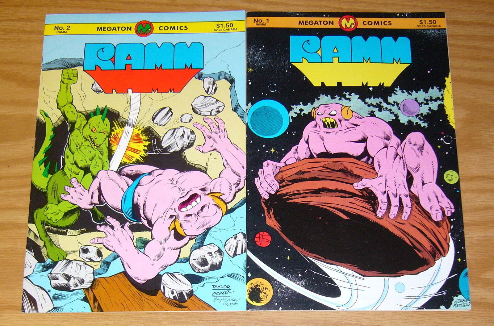 Ramm #1-2 VF complete series - pre-dates megaton explosion - youngblood ...