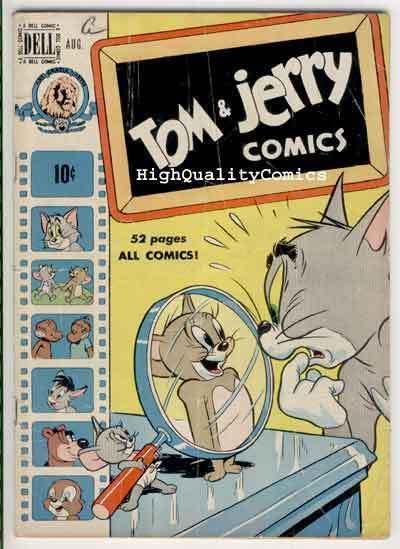 TOM & JERRY #73, Wuff, 1950, Barney Bear, Droopy, VG | Comic Books ...