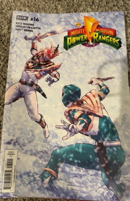 Mighty Morphin Power Rangers #16 (2017) White Ranger | Comic Books ...