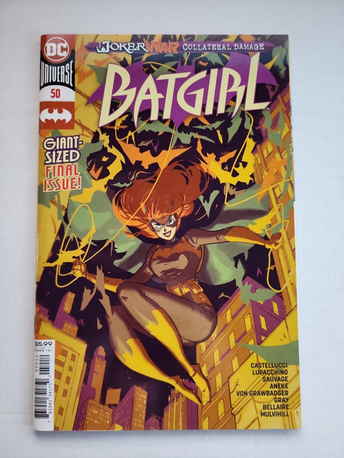 Batgirl, Vol. 5 Issue 50 - KEY 1st App of Ryan Wilder 2nd Printing ...