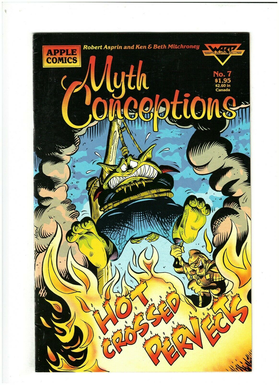 Myth Conceptions #7 VF 8.0 Apple Comics 1988 | Comic Books - Modern Age ...