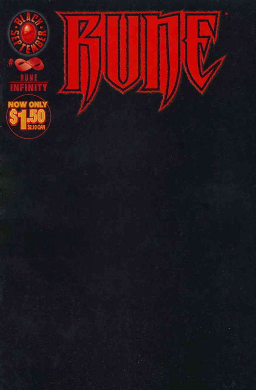 Rune (Vol. 2) #0 VF ; Malibu | Black September Infinity Ultraverse ...
