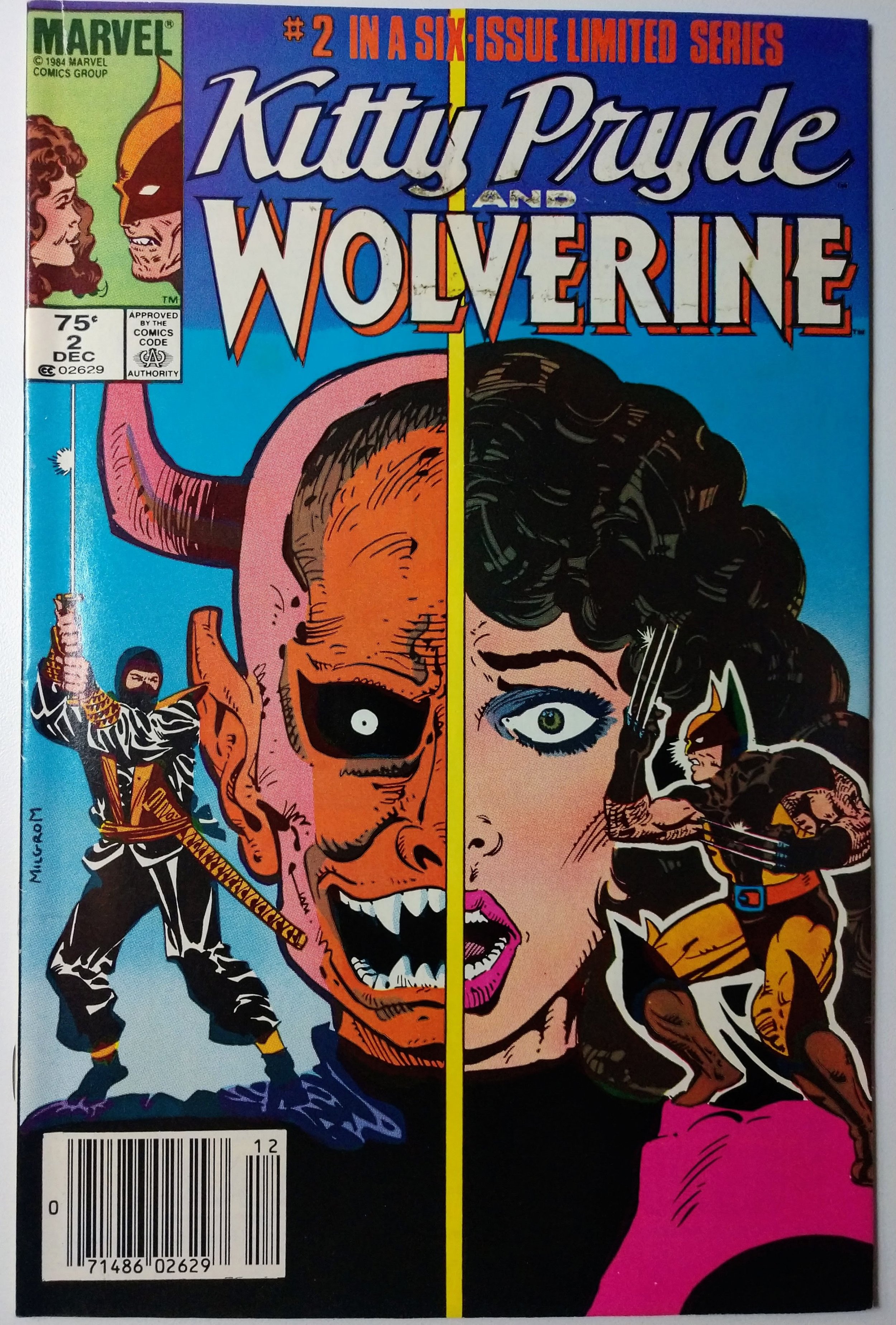 Kitty Pryde and Wolverine #2 (7.0, 1984) NEWSSTAND | Comic Books ...