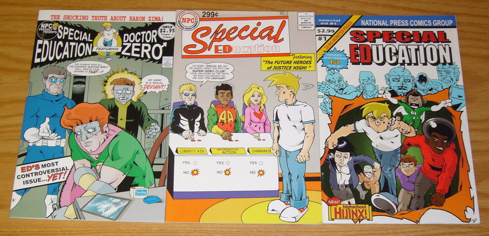Special Education #1-3 VF/NM complete series - national press comics ...