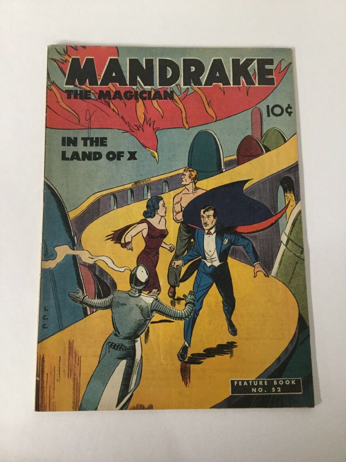 Feature Book 52 Mandrake The Magician Fn- Fine- 5.5 King Features ...