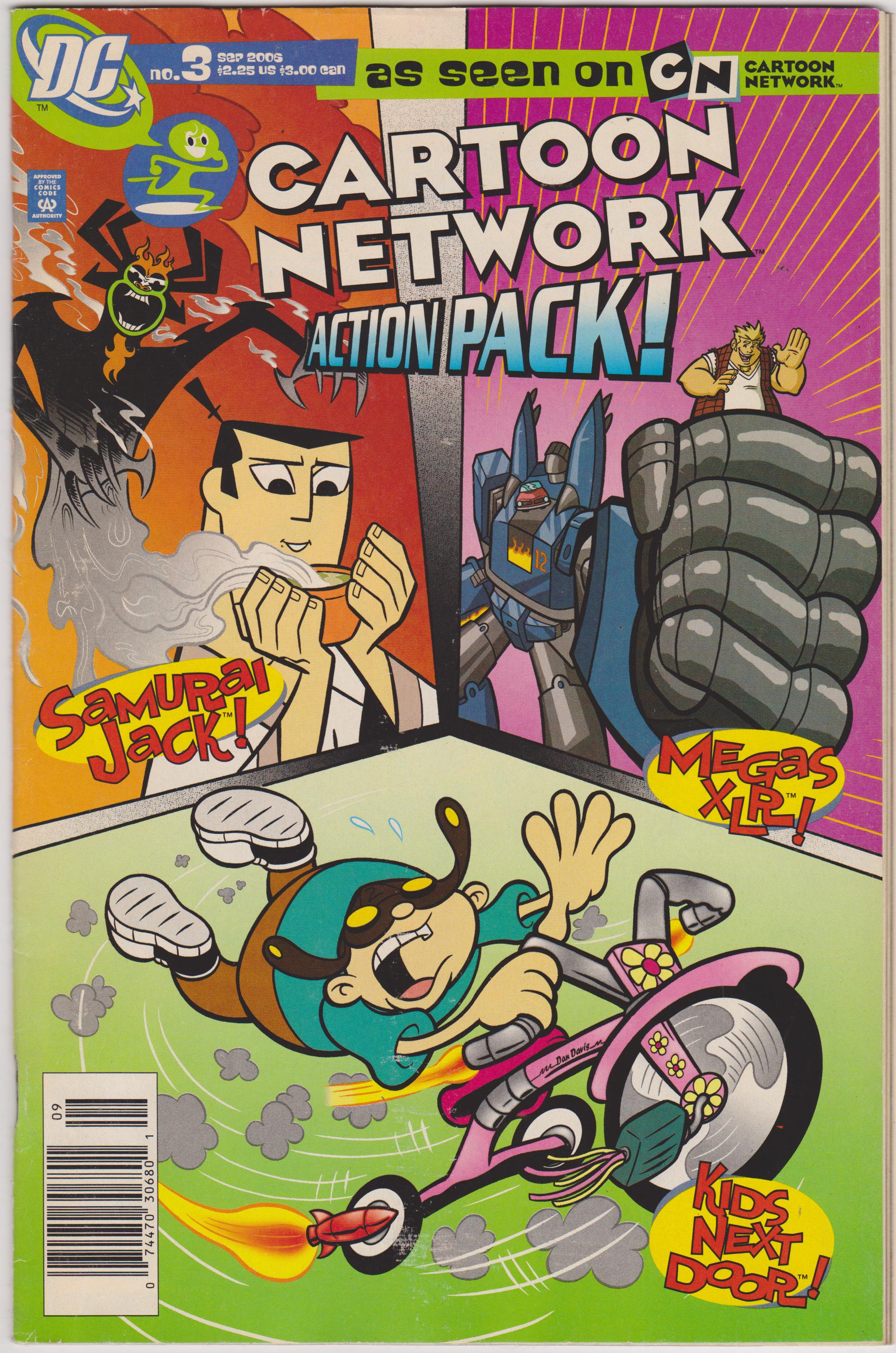 Cartoon Network Action Pack #3 | Comic Books - Modern Age, DC Comics ...