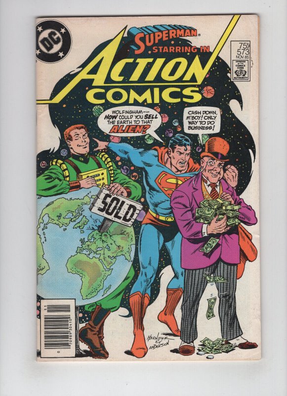 Action Comics #573 (DC Comics 1985) Low Grade | Comic Books - Copper ...