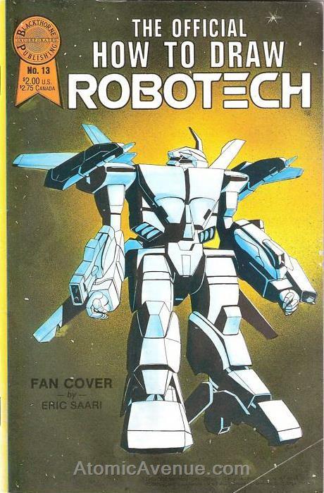 Official How to Draw Robotech #13 VF ; Blackthorne | Penultimate Issue ...