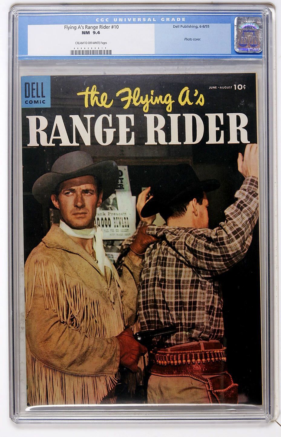 Flying A's Range Rider #10 (1955) CGC 9.4 NM | Comic Books - Golden Age ...