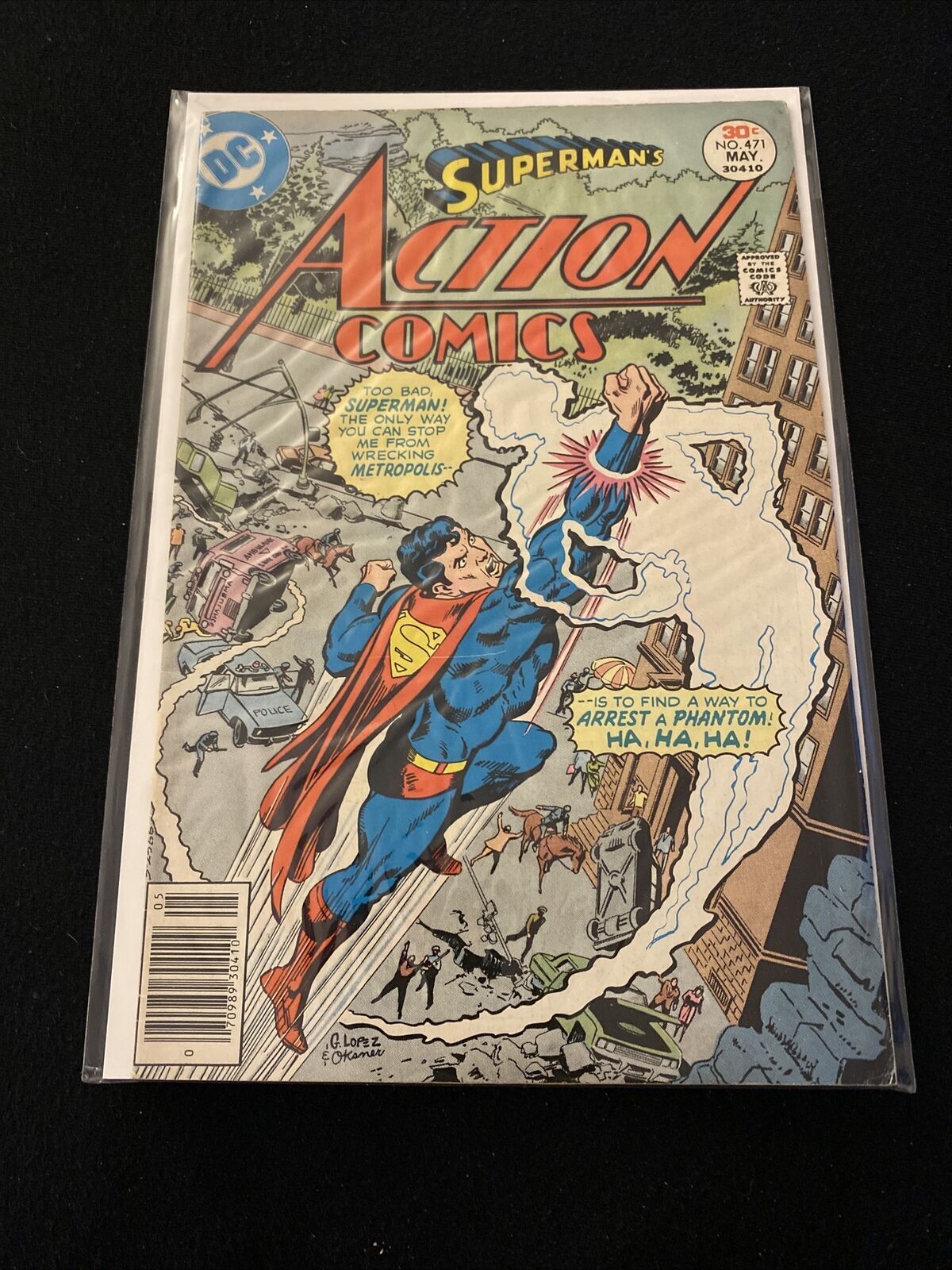 DC Comics Superman's Action Comics (1977) #471 1st app of Faora Hu-Ul ...