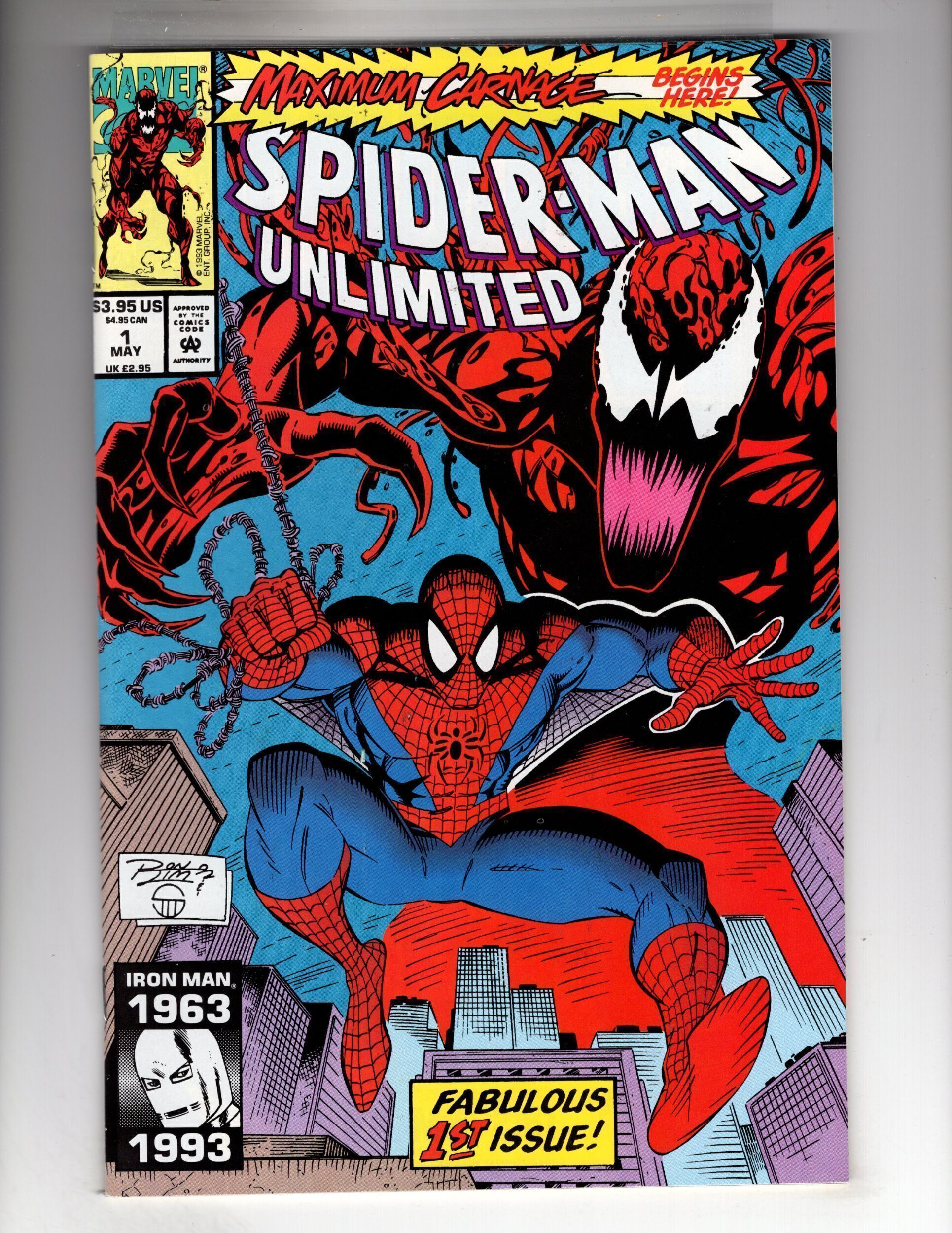 Spider-Man Unlimited #1 (1993) 1st App of Shriek Frances Barrison / EBI ...