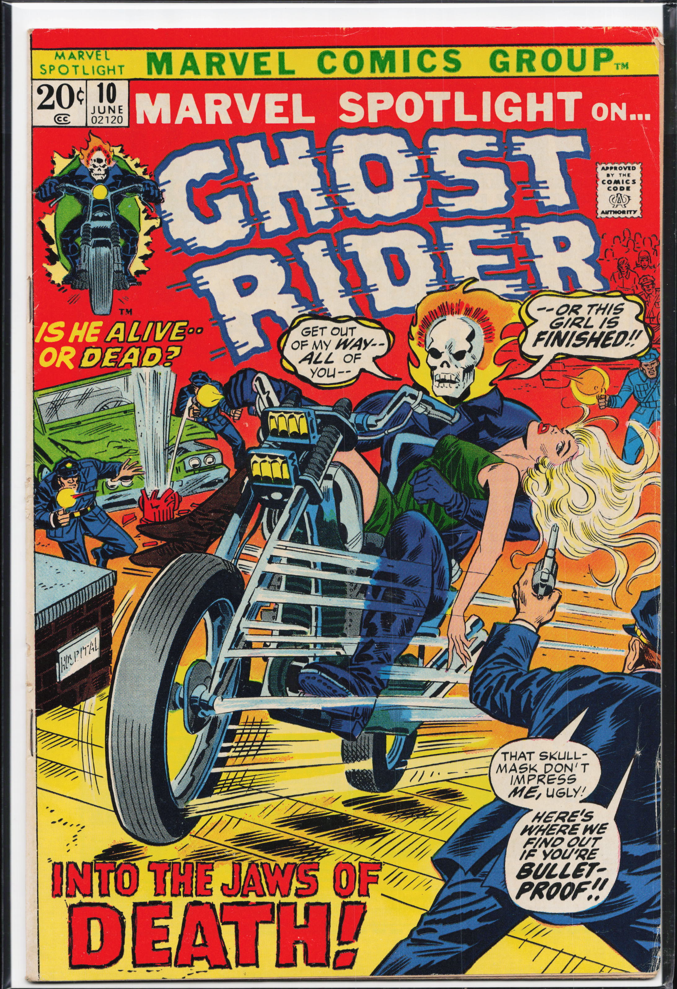 Marvel Spotlight #10 (1973) Ghost Rider | Comic Books - Bronze Age ...
