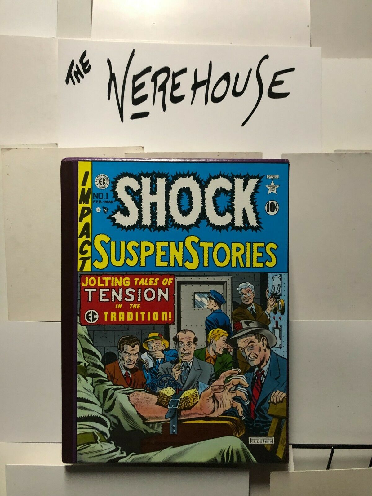 COMPLETE EC LIBRARY SHOCK SUSPENSTORIES Boxed 3 Book Set HUAC favorite ...