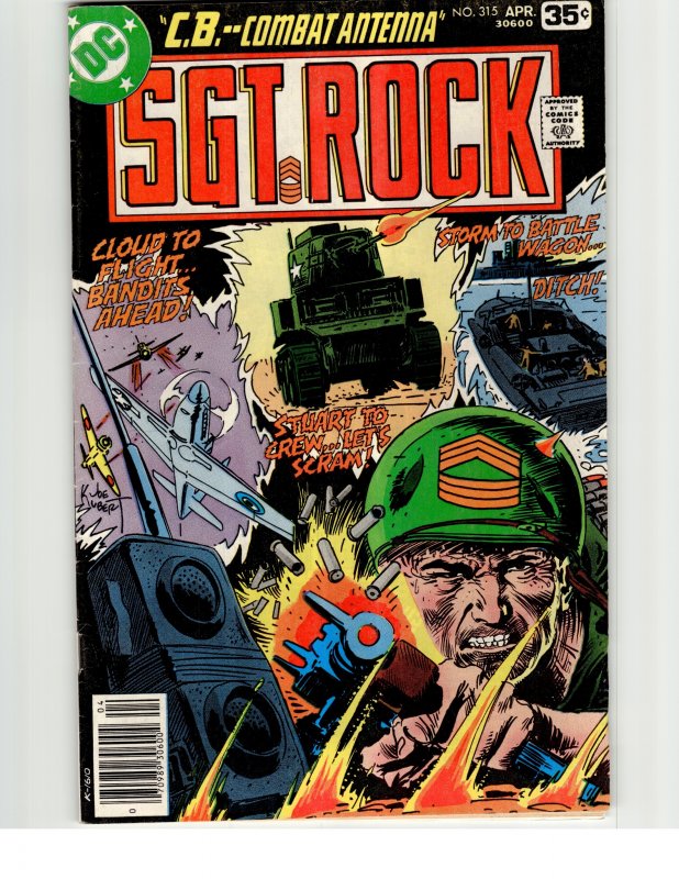 Sgt. Rock #315 (1978) Sgt. Rock | Comic Books - Bronze Age, DC Comics ...