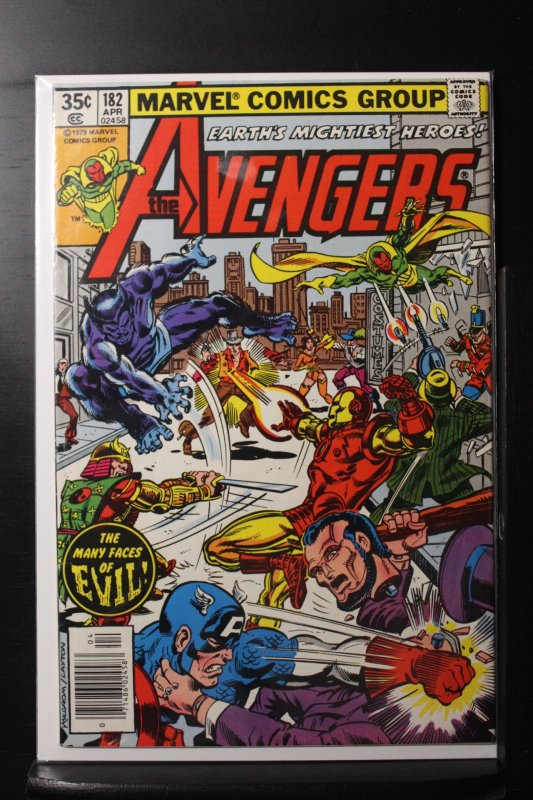 The Avengers #182 British Variant (1979) | Comic Books - Bronze Age ...
