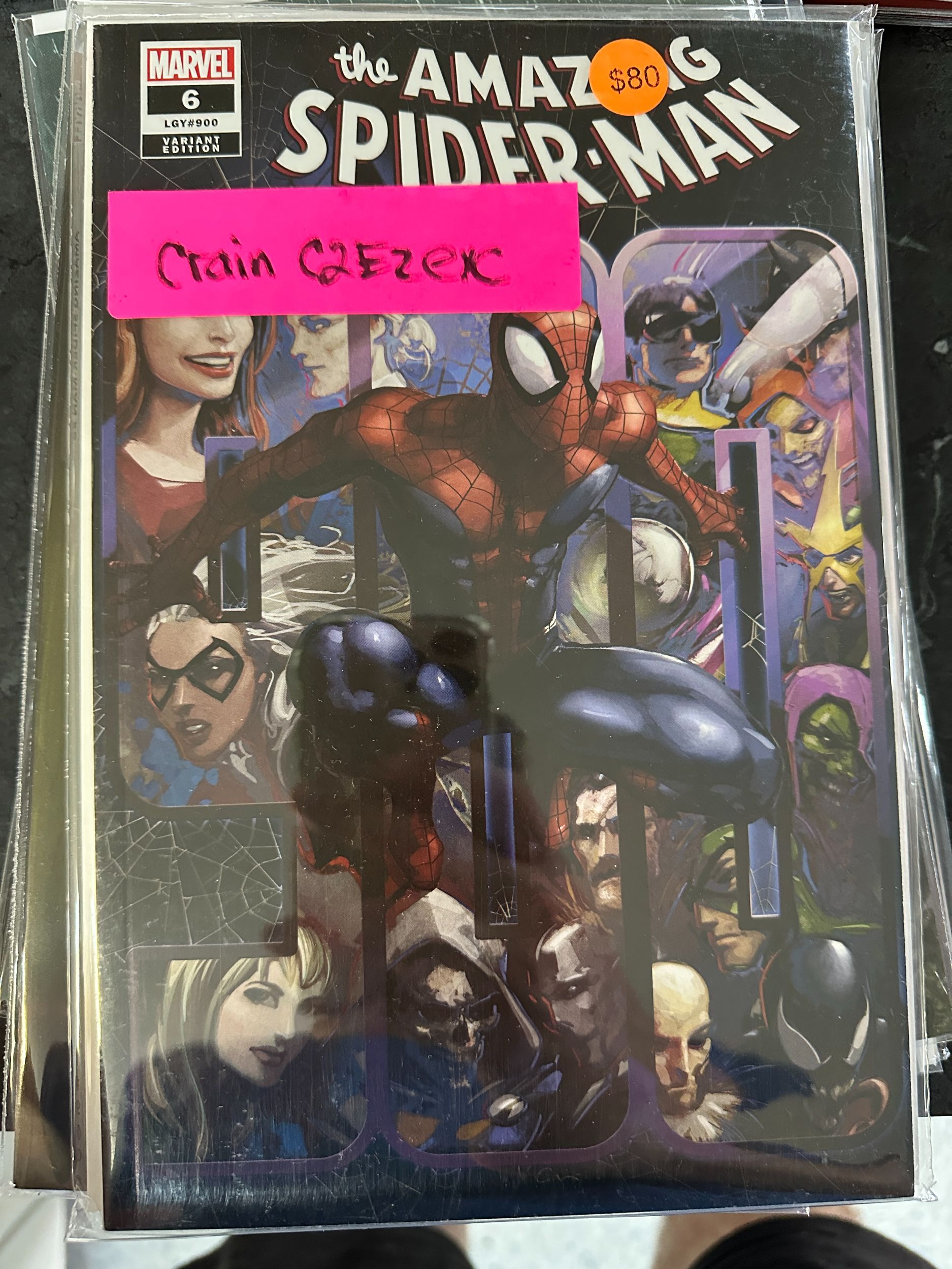 The Amazing Spider-Man #6 Crain Cover (2022) Legacy 900 C2E2 Exclusive ...