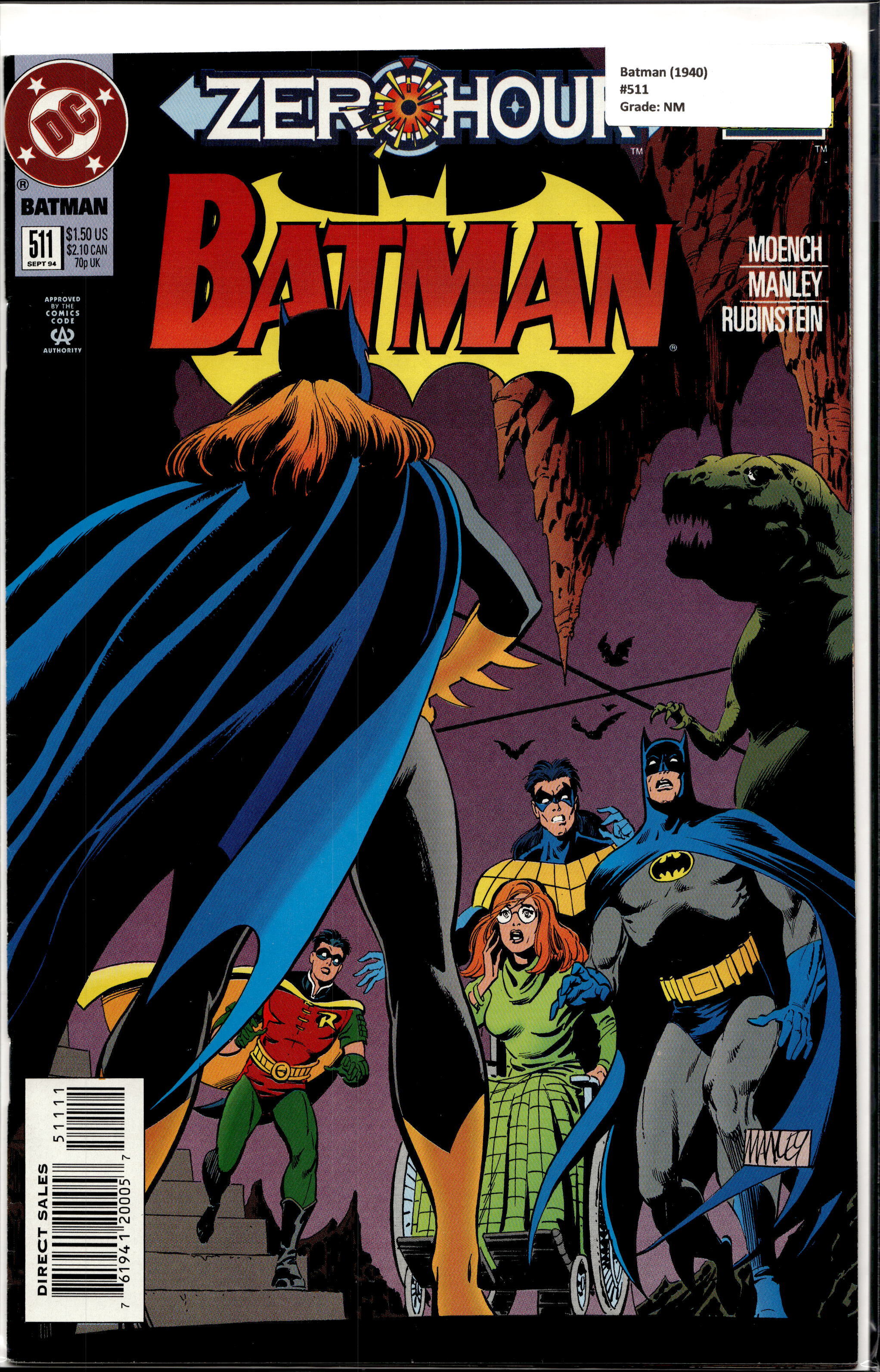 Batman #511 (1994) Batman | Comic Books - Modern Age, DC Comics, Batman ...