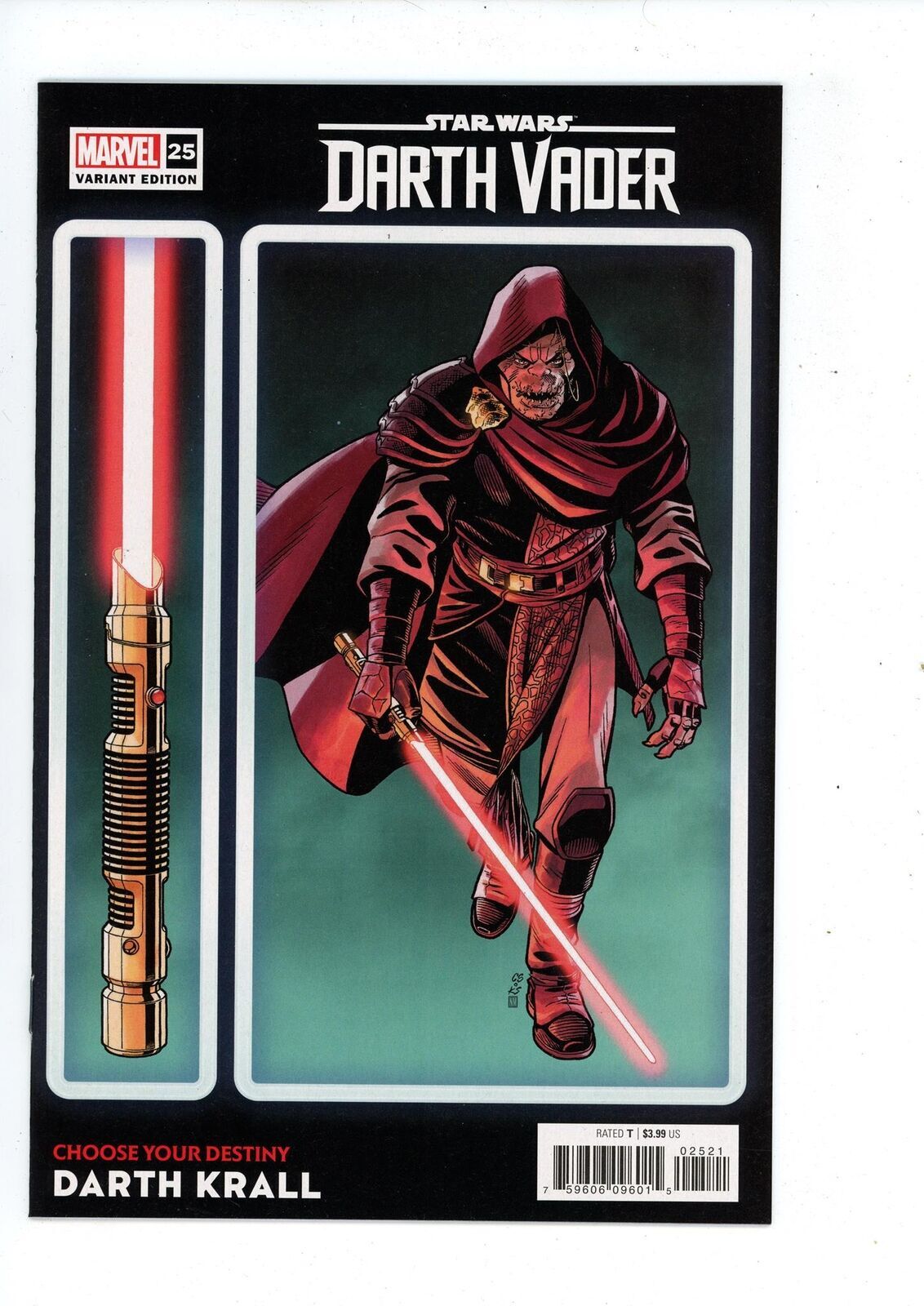 Star Wars: Darth Vader #25 Sprouse Cover (2022) Darth Vader Marvel ...