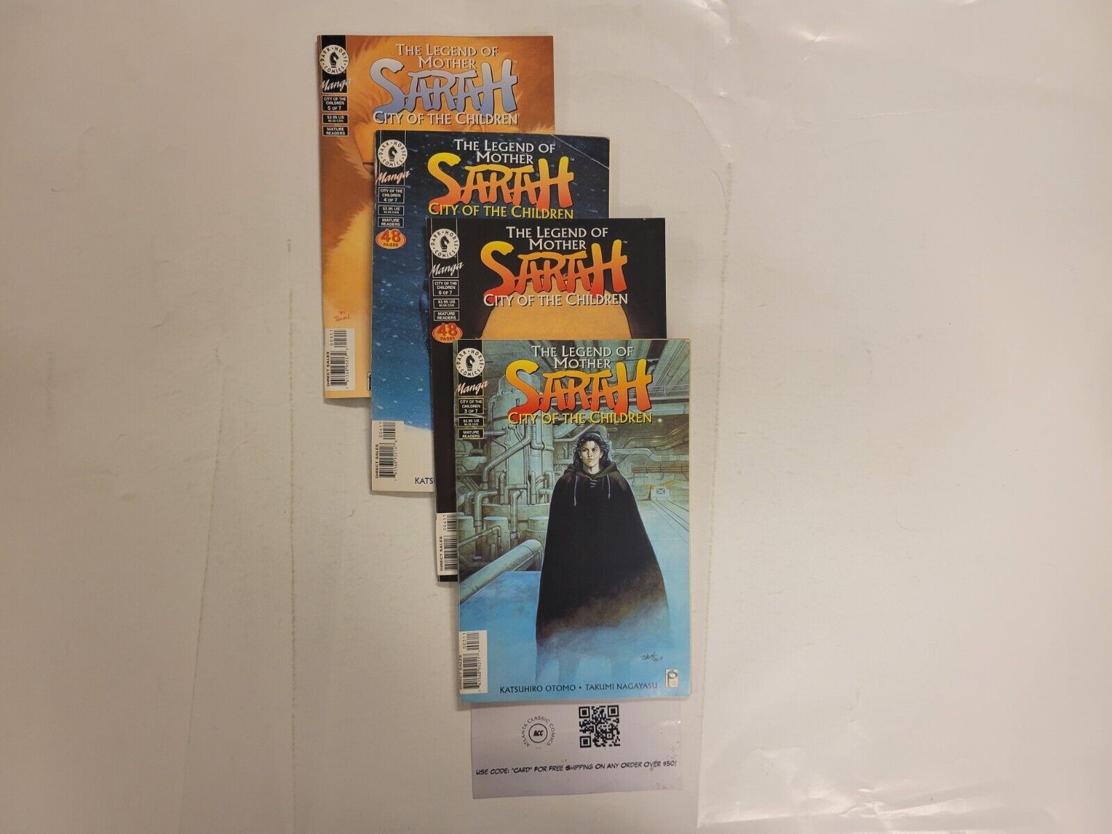4 Legend Of Mother Sarah City Of Angles Dark Horse Comic Books #3 4 5 6 ...