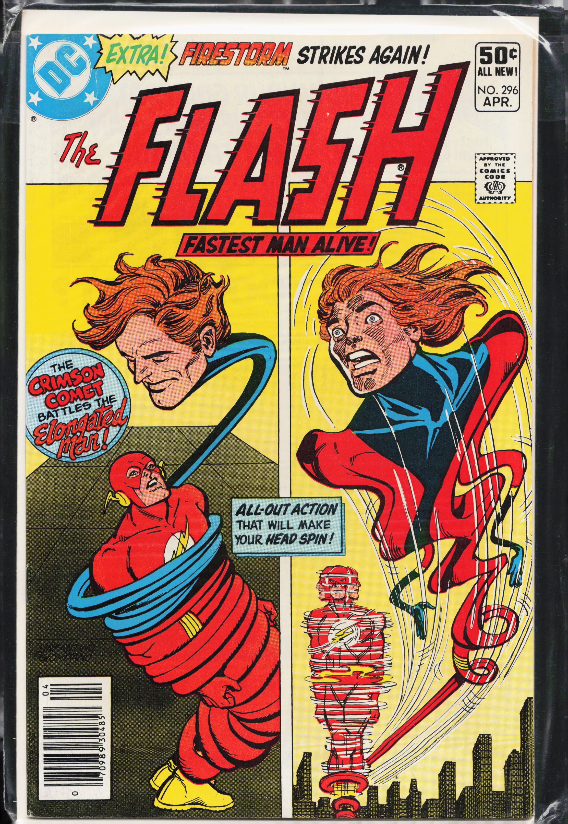 The Flash #296 (1981) The Flash | Comic Books - Bronze Age, DC Comics ...