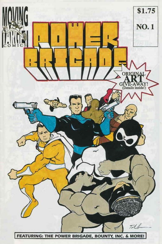 Power Brigade #1 VF; Moving Target | we combine shipping | Comic Books ...
