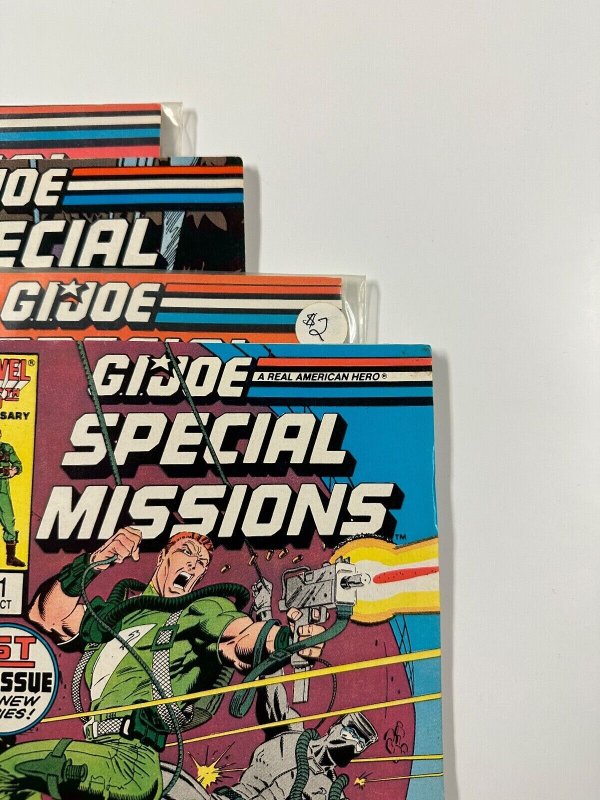4 GI JOE Special Missions Marvel Comic Books # 1 3 4 5 Thor Hulk X-Men ...