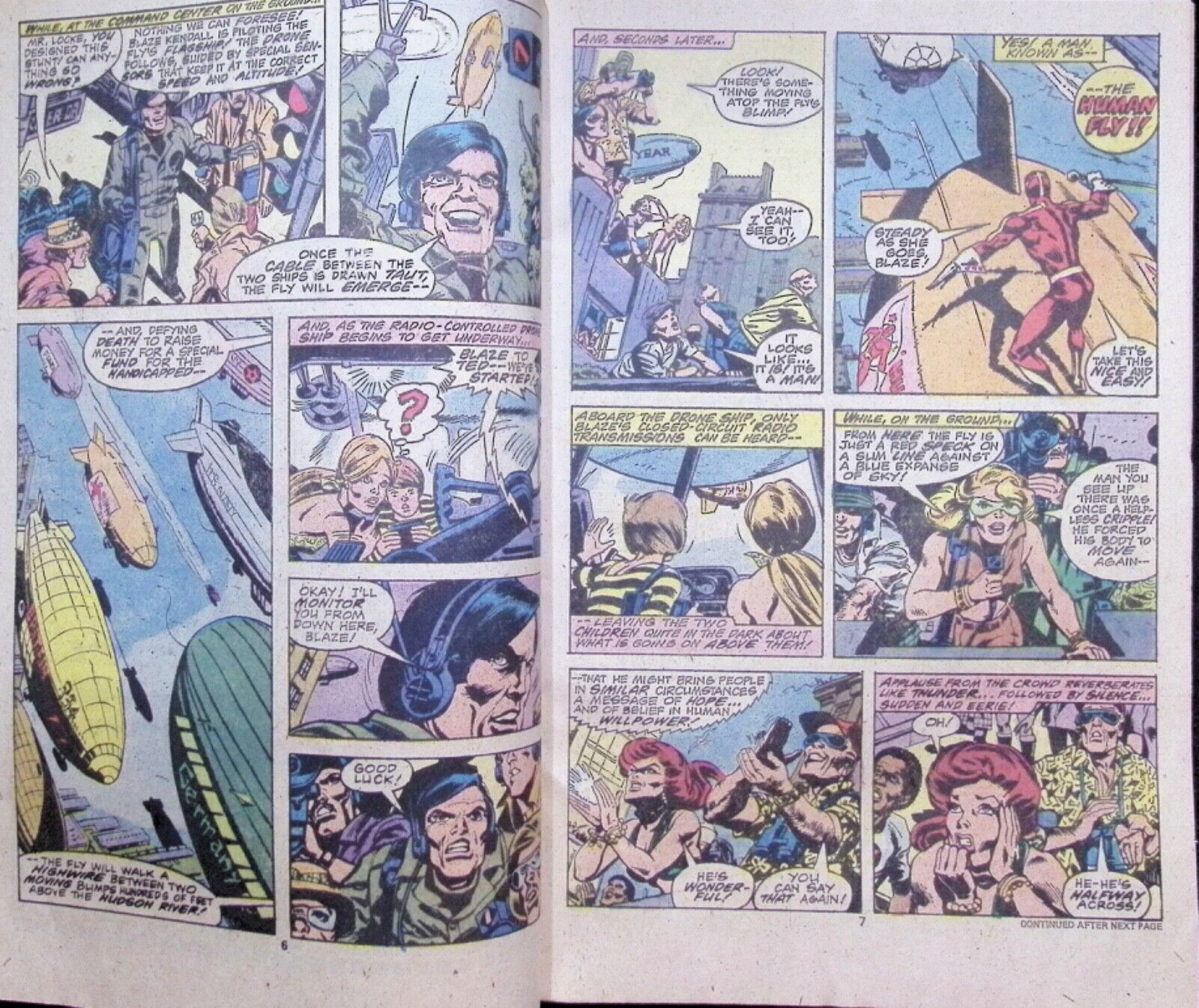 HUMAN FLY Comic Issue 14 — Stuntman Hero Bill Mantlo — 1978 Marvel ...