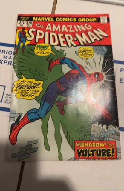 The Amazing Spider-Man #128 (1974)the shadow of the vultire | Comic ...