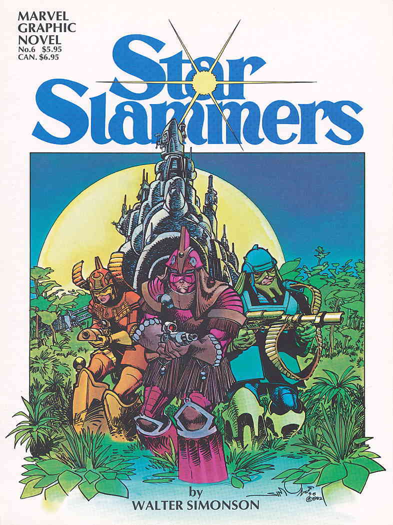 Marvel Graphic Novel #6 FN ; Marvel | Star Slammers 1st Simonson ...