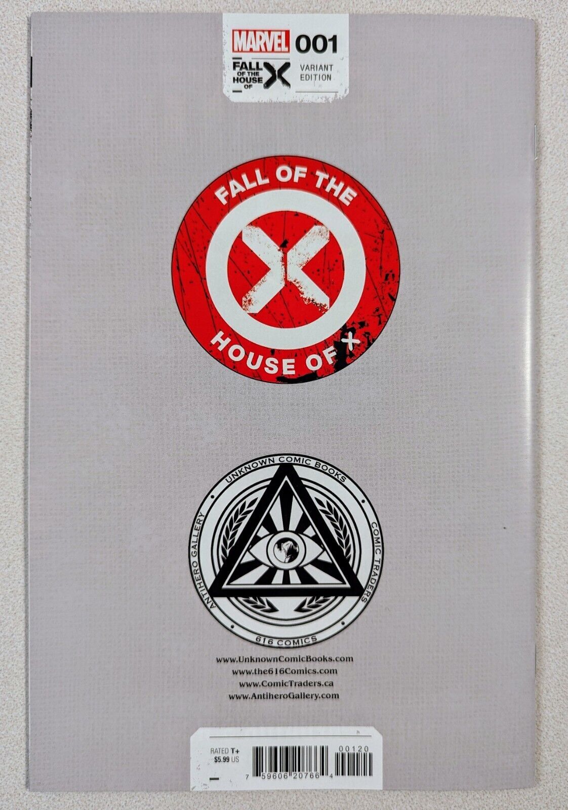 Fall of the House of X #1 Unknown Comics Exclusive Szerdy Rogue Virgin ...