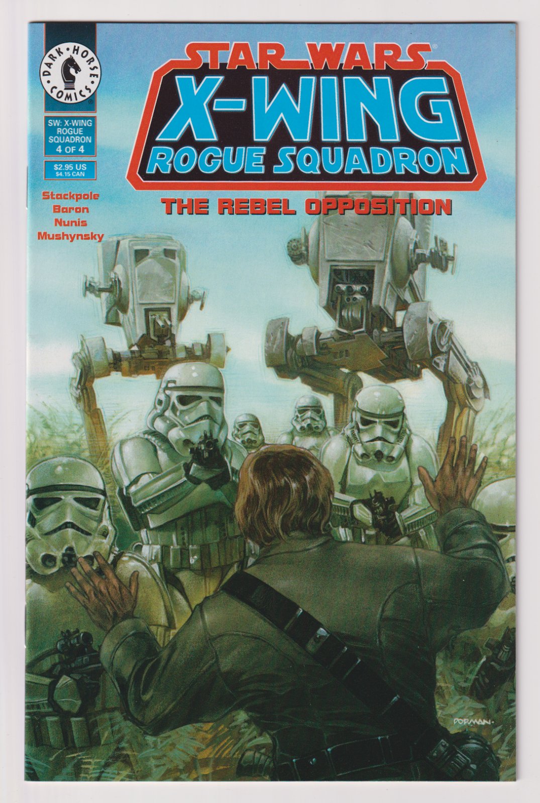 Dark Horse Comics! Star Wars: X-Wing Rouge Squadron #4! The Rebel ...