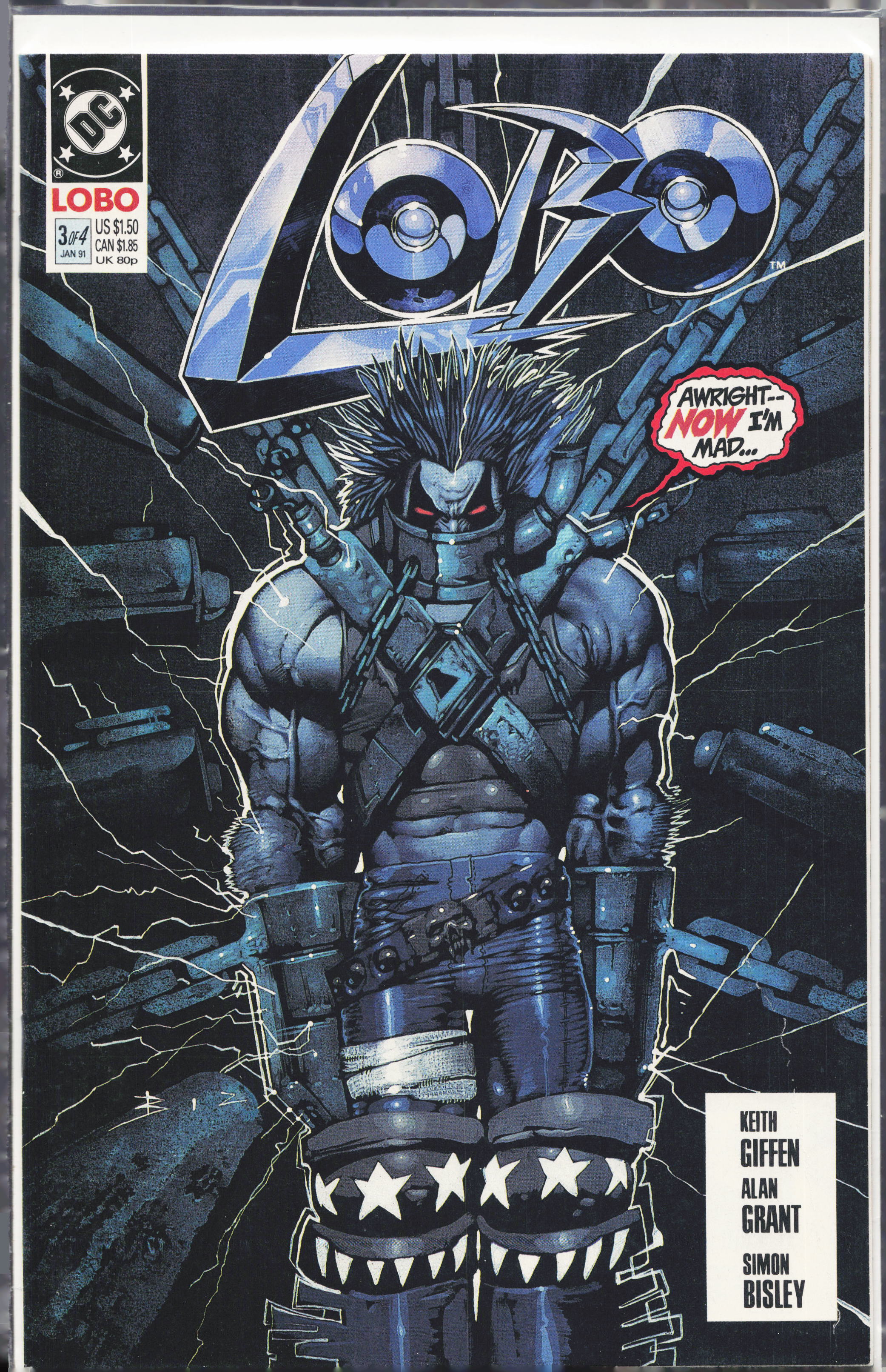 Lobo #3 (1991) Lobo | Comic Books - Copper Age, DC Comics, Lobo, Humor ...