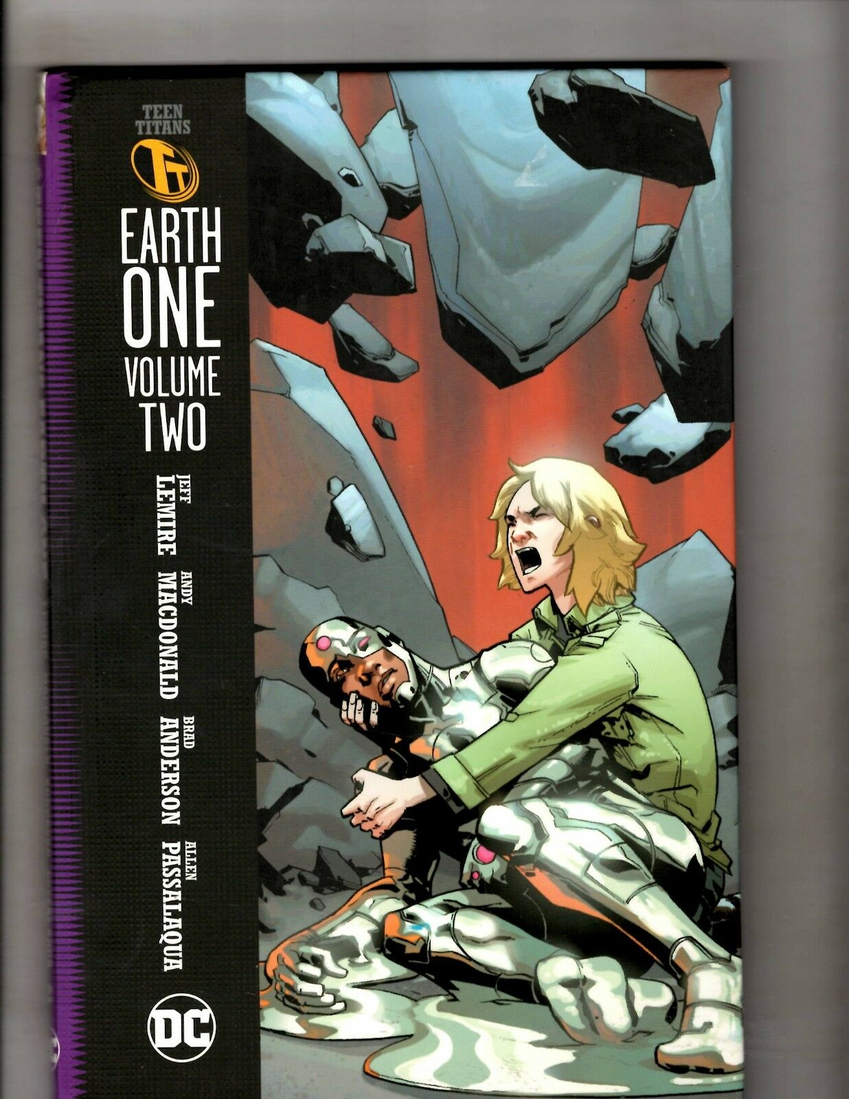 Teen Titans Earth One Vol. # 2 DC Comics HARDCOVER Graphic Novel Book ...
