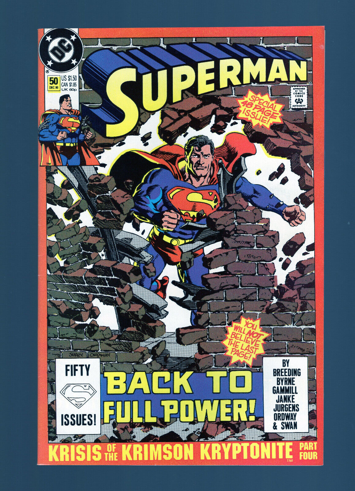 Superman #50 - Mr. Mxyzptlk Revealed as Marvel's Impossible Man. (9.2 ...