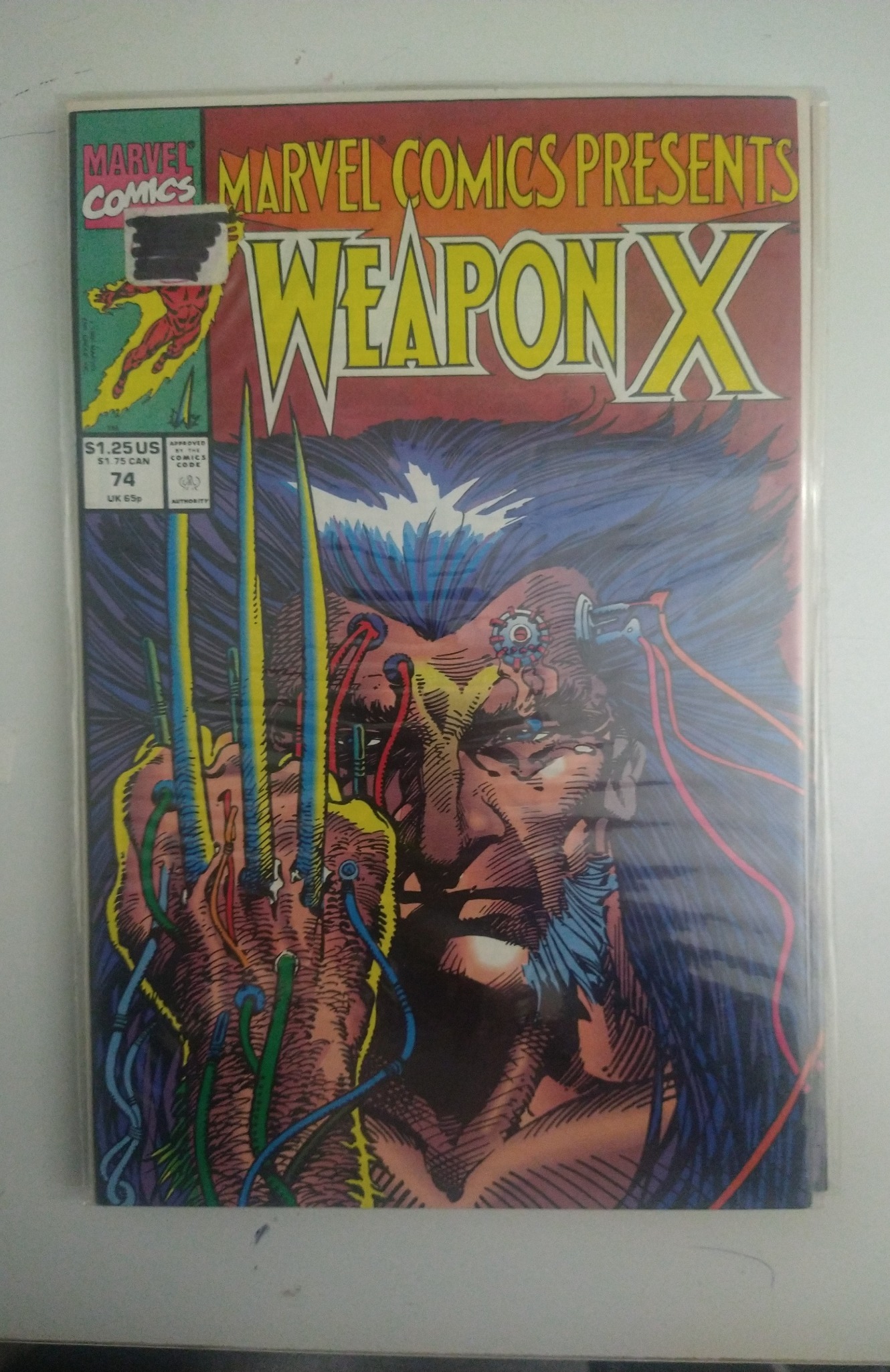 Marvel Comics Presents #74 Direct Edition (1991) | Comic Books - Copper ...