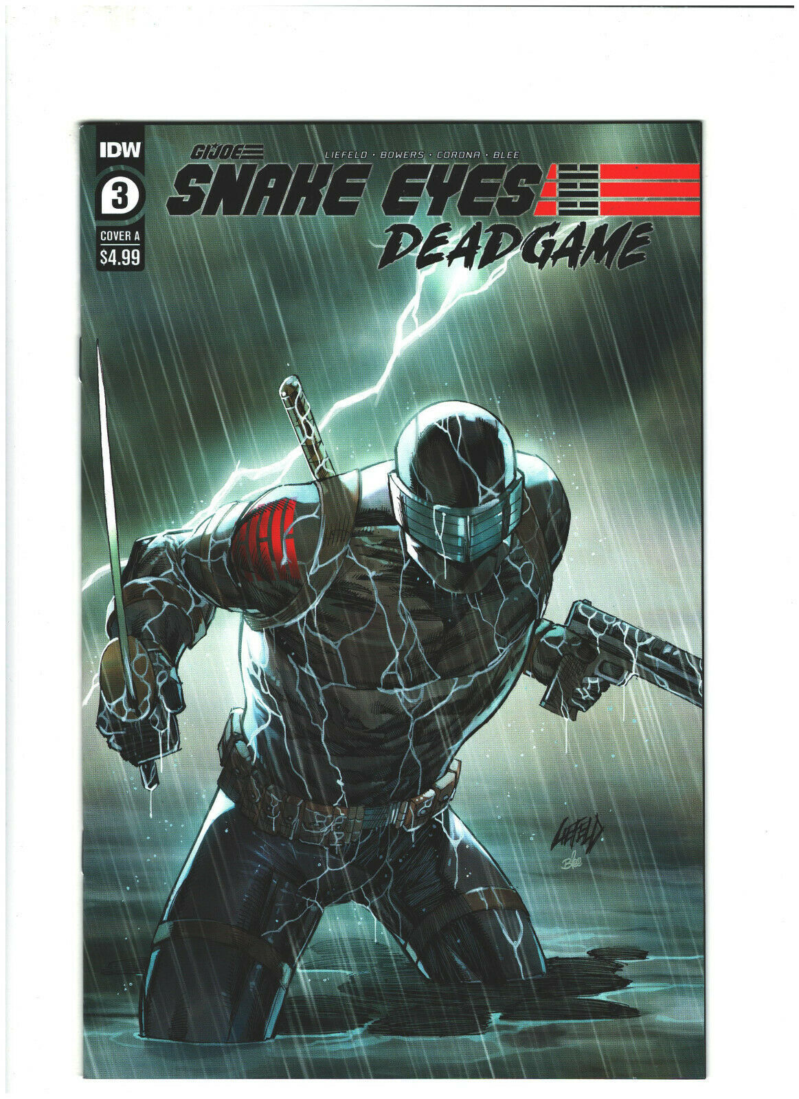 Snake-Eyes: Deadgame #3 NM- 9.2 IDW Comics G.I. Joe Rob Liefeld 2020 ...