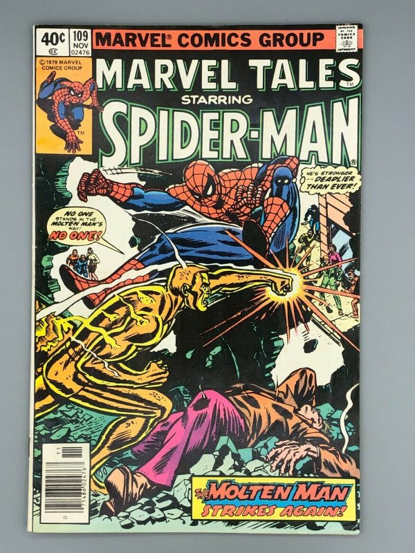 Marvel Tales #109 (1979) - The Master Plan of the Molten Man | Comic ...