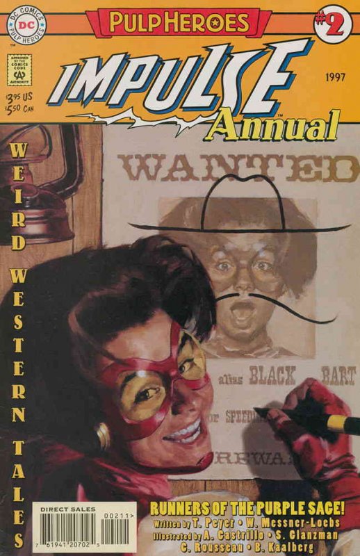 Impulse Annual #2 VF ; DC | Pulp Heroes | Comic Books - Modern Age, DC ...