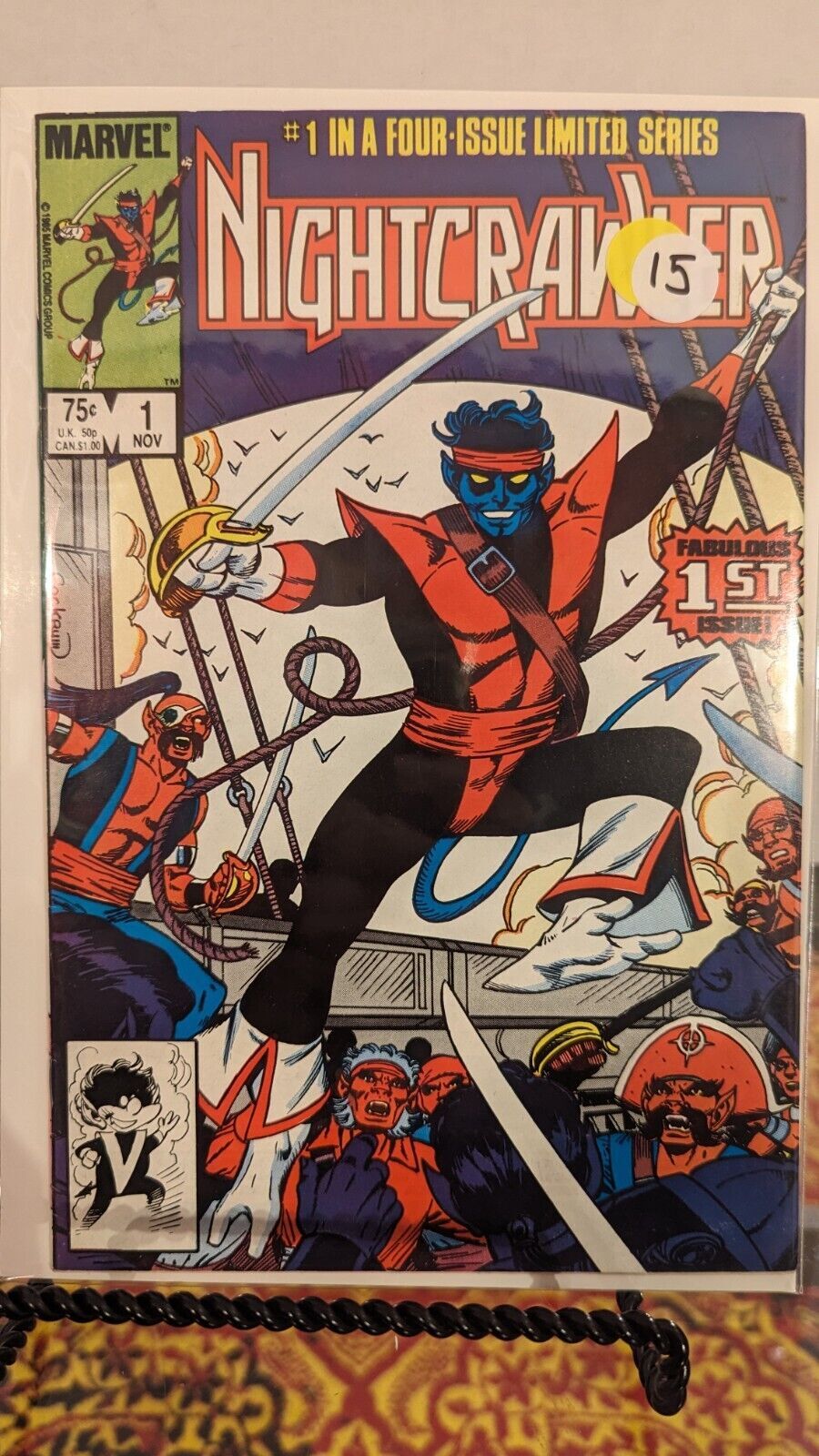Nightcrawler #1 (1985) 1st solo series | Comic Books - Copper Age ...
